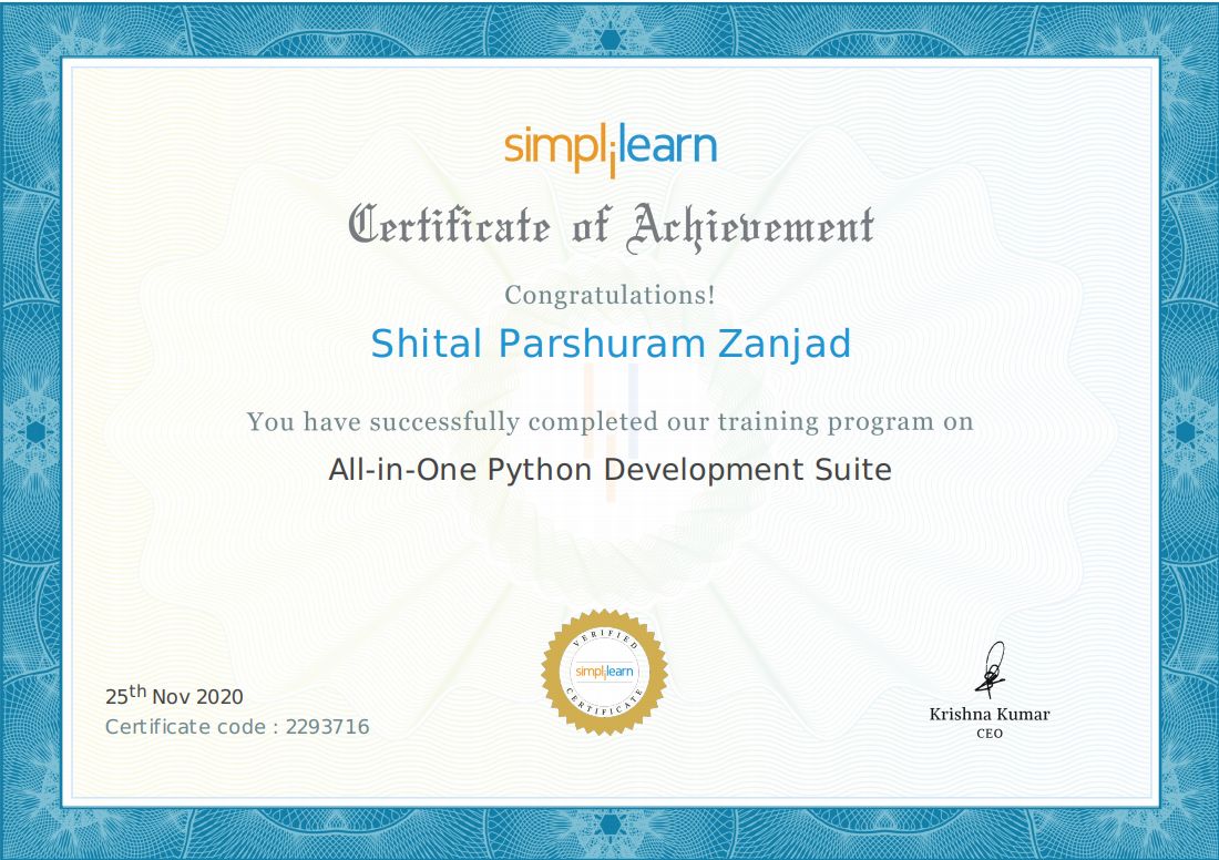 shital zanjad on LinkedIn: #python #flexlearning shital zanjad on LinkedIn: #python #flexlearning