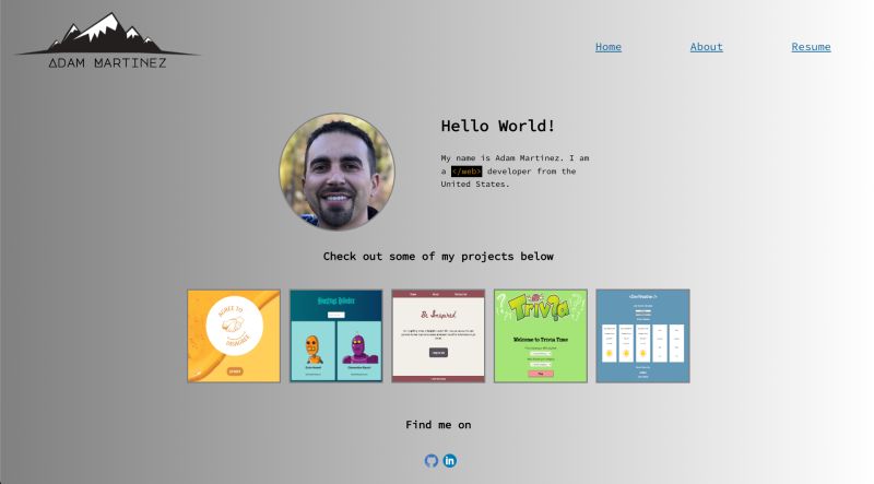 Adam Martinez on LinkedIn: #react #javascript #html #css #hiredeveloper ... Adam Martinez on LinkedIn: #react #javascript #html #css #hiredeveloper ...