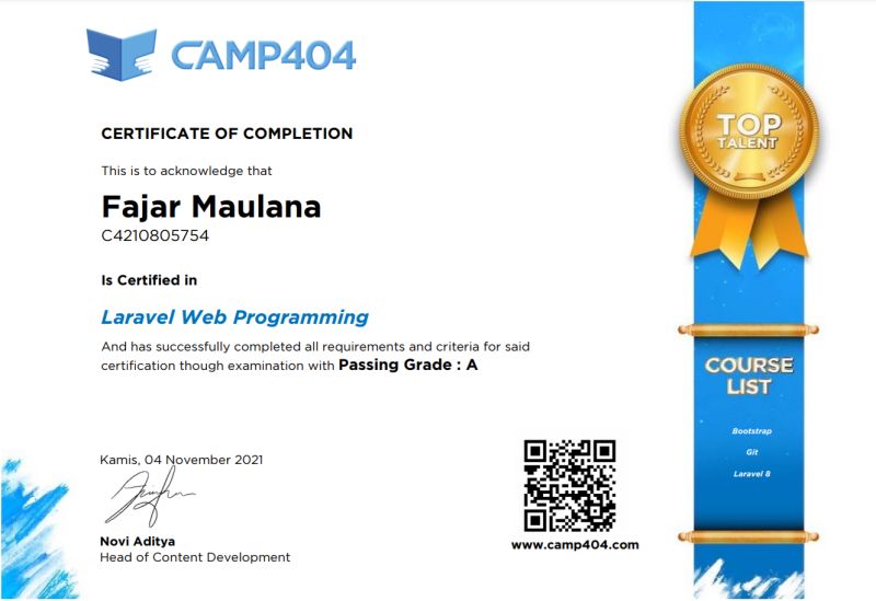 Fajar Maulana on LinkedIn: #laravel #sql #reactjs Fajar Maulana on LinkedIn: #laravel #sql #reactjs