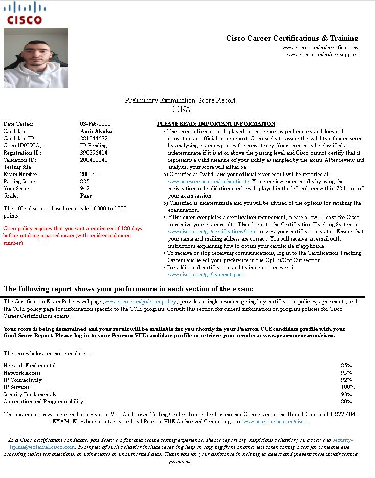 Amit Akuka on LinkedIn: Cisco Certified Network Associate (200-301 CCNA ... Amit Akuka on LinkedIn: Cisco Certified Network Associate (200-301 CCNA ...
