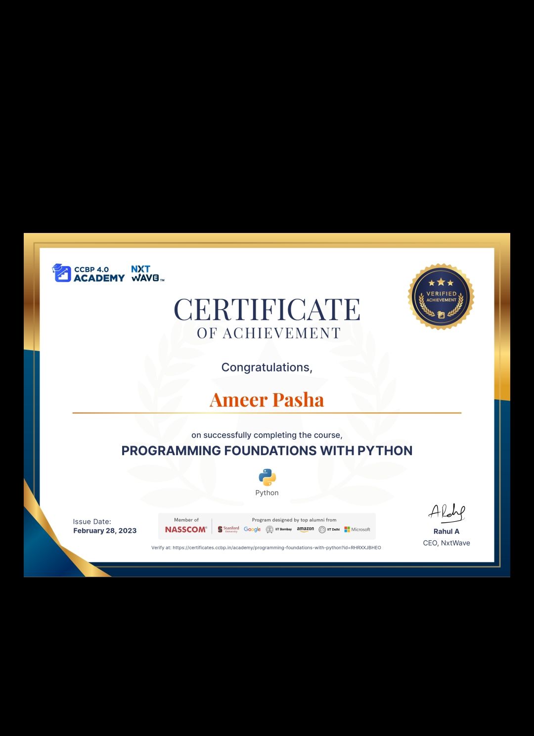 #ccbpacademy #programming #python | Ameer Pasha shaik #ccbpacademy #programming #python | Ameer Pasha shaik