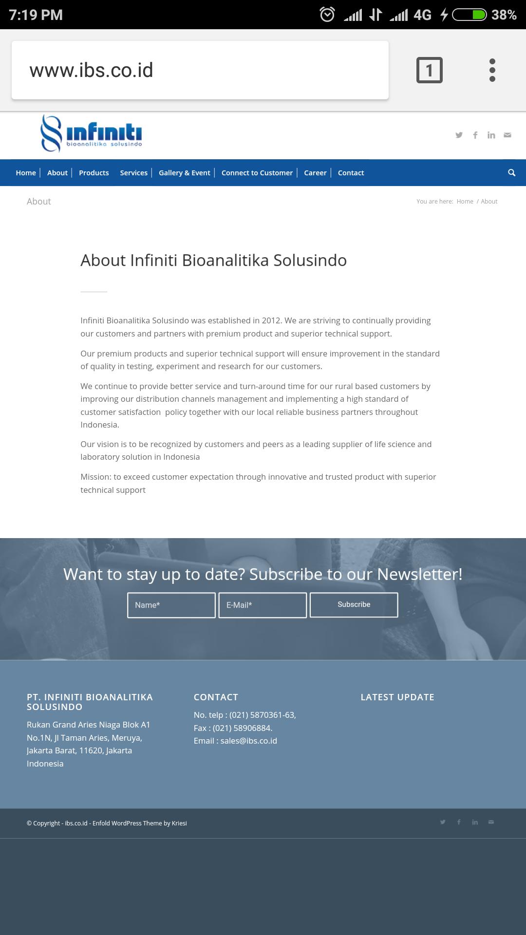 Puji Rahayu on LinkedIn: PT Infiniti Bioanalitika Solusindo is ... Puji Rahayu on LinkedIn: PT Infiniti Bioanalitika Solusindo is ...