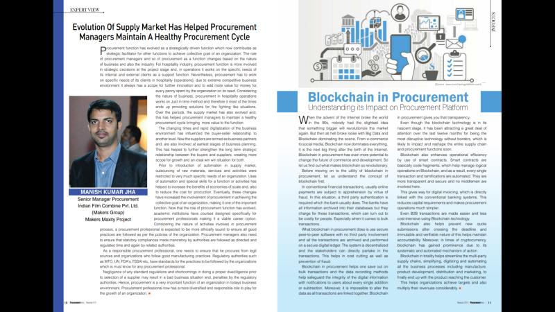 Manish Kumar Jha on LinkedIn: #procurementarena Manish Kumar Jha on LinkedIn: #procurementarena