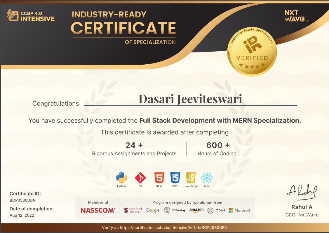 Jeeviteswari Dasari on LinkedIn: #nxtwave #html #css #bootstrap #python ... Jeeviteswari Dasari on LinkedIn: #nxtwave #html #css #bootstrap #python ...