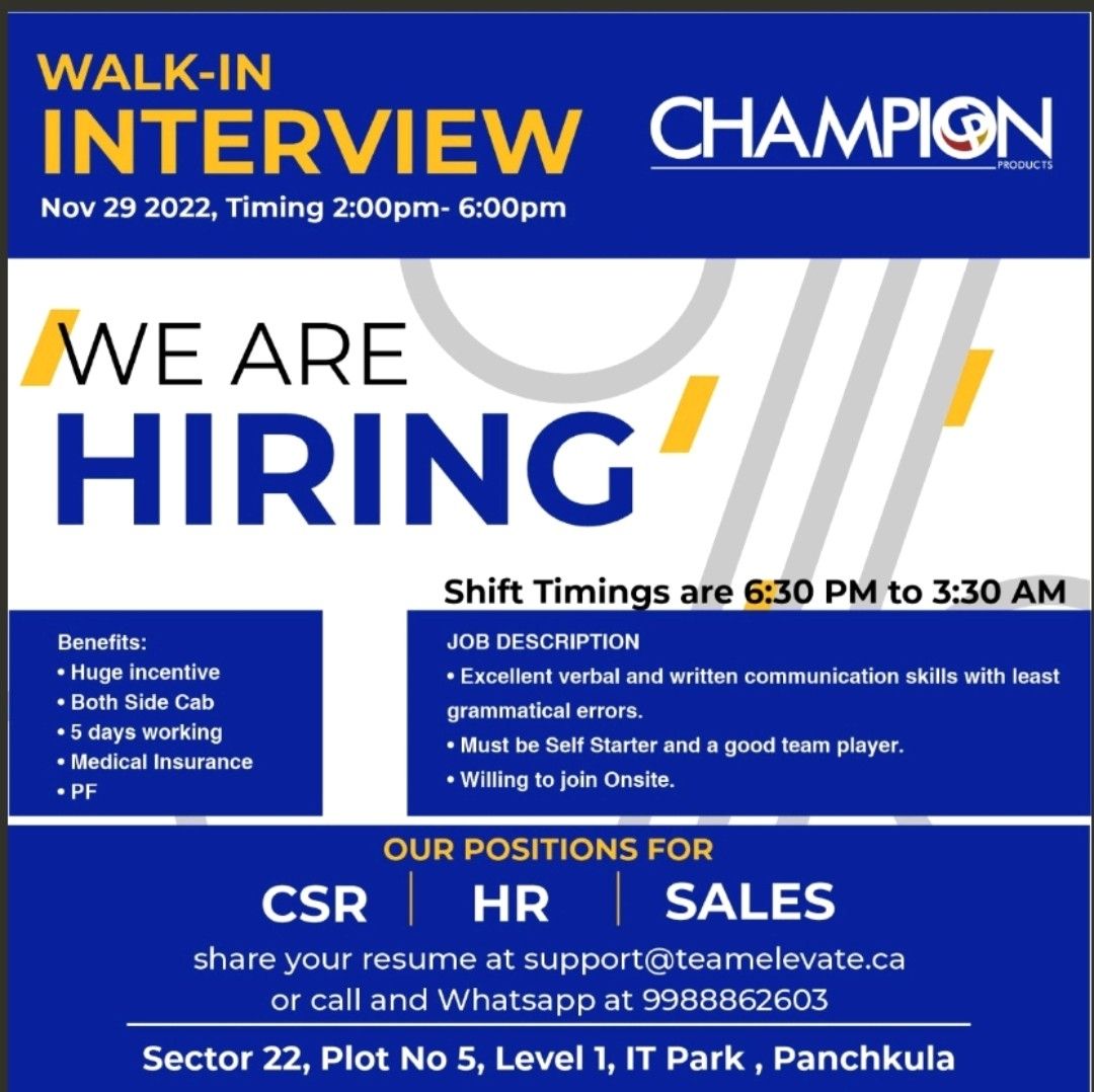 Anurag Ruhela on LinkedIn: walk ins Anurag Ruhela on LinkedIn: walk ins
