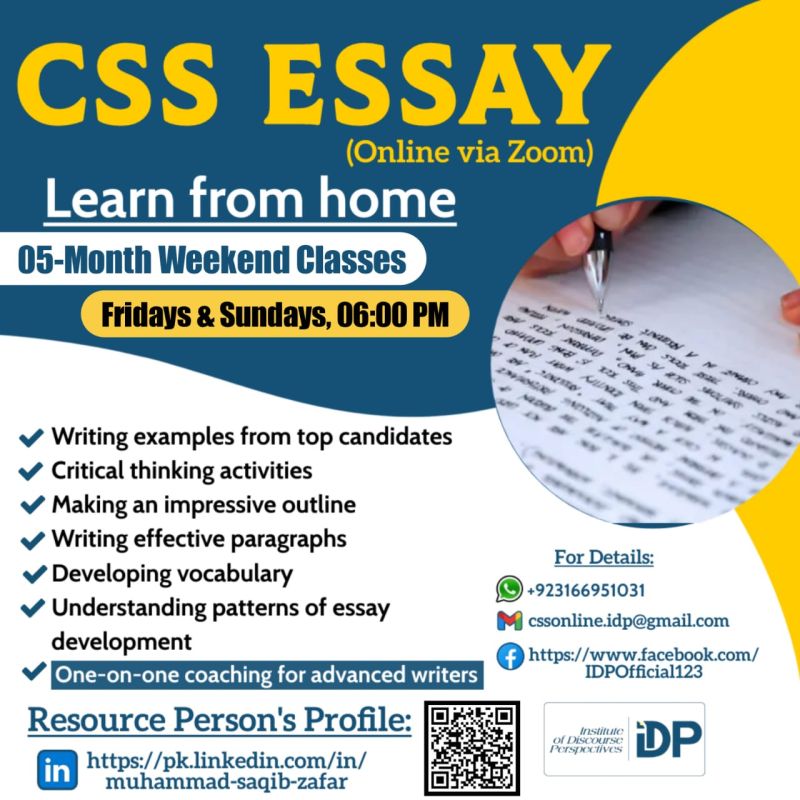 Muhammad Saqib Zafar on LinkedIn: Alhamdulilah! Our CSS Essay students ... Muhammad Saqib Zafar on LinkedIn: Alhamdulilah! Our CSS Essay students ...