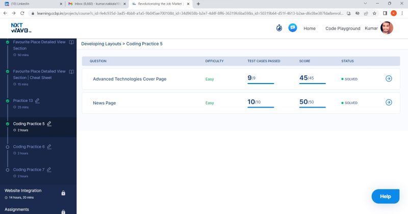 Kumar Nakkala on LinkedIn: #nxtwave #ccbp #ccbpian ... Kumar Nakkala on LinkedIn: #nxtwave #ccbp #ccbpian ...