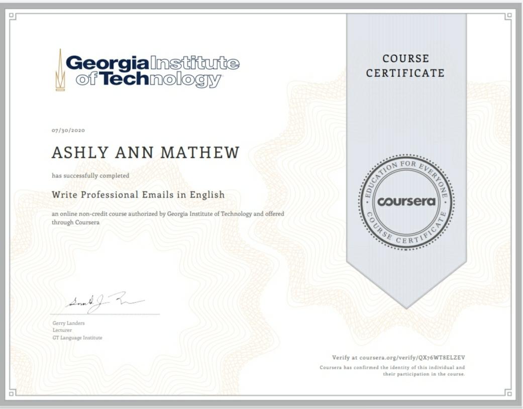 ASHLY ANN MATHEW posted on LinkedIn ASHLY ANN MATHEW posted on LinkedIn