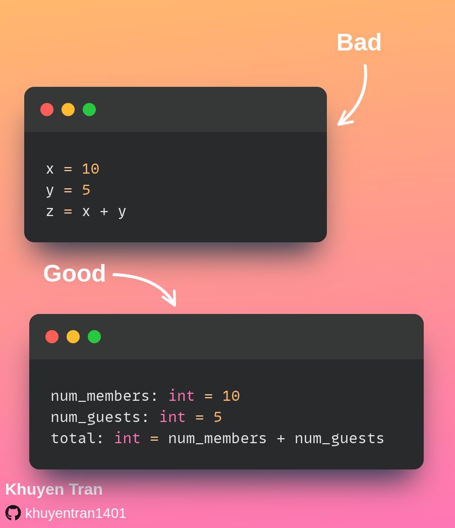 Godine Chan, PhD on LinkedIn: #python #pythoncoding #python #variables ... Godine Chan, PhD on LinkedIn: #python #pythoncoding #python #variables ...