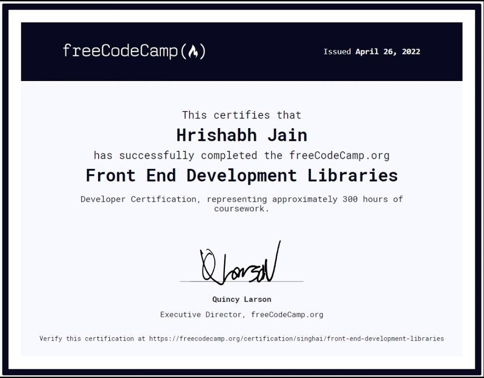 Hrishabh Jain on LinkedIn: #frontenddevelopment #frontend Hrishabh Jain on LinkedIn: #frontenddevelopment #frontend