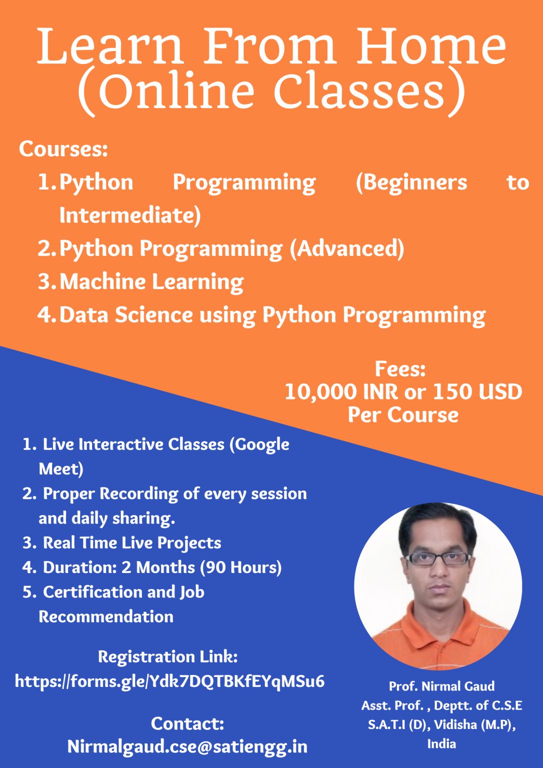 Nirmal Gaud on LinkedIn: #python #datascience #machinelearning #python3 ... Nirmal Gaud on LinkedIn: #python #datascience #machinelearning #python3 ...