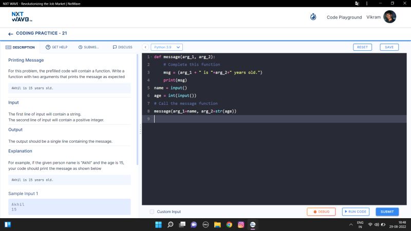 Vikram Kuruva on LinkedIn: #day30 #30daysofcode #python ... Vikram Kuruva on LinkedIn: #day30 #30daysofcode #python ...