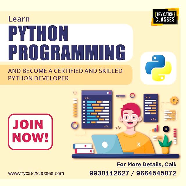 TryCatch Classes on LinkedIn: #learnpython #python #pythonprogramming # ... TryCatch Classes on LinkedIn: #learnpython #python #pythonprogramming # ...
