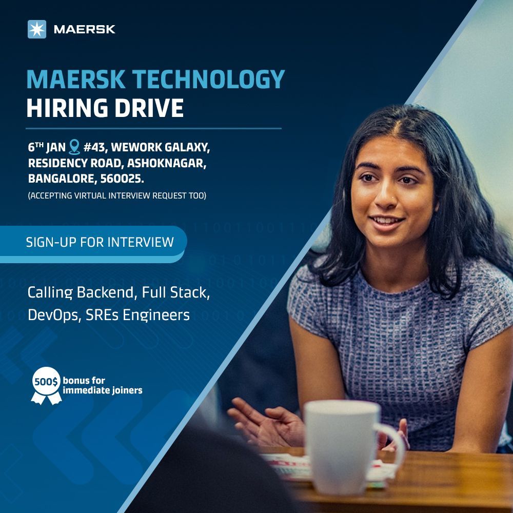 Pavan kumar on LinkedIn: #maersktech Pavan kumar on LinkedIn: #maersktech