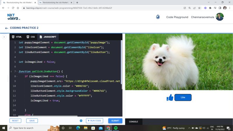 chennarao vemula on LinkedIn: #day47 #50daysofcodechallenge #javascript ... chennarao vemula on LinkedIn: #day47 #50daysofcodechallenge #javascript ...