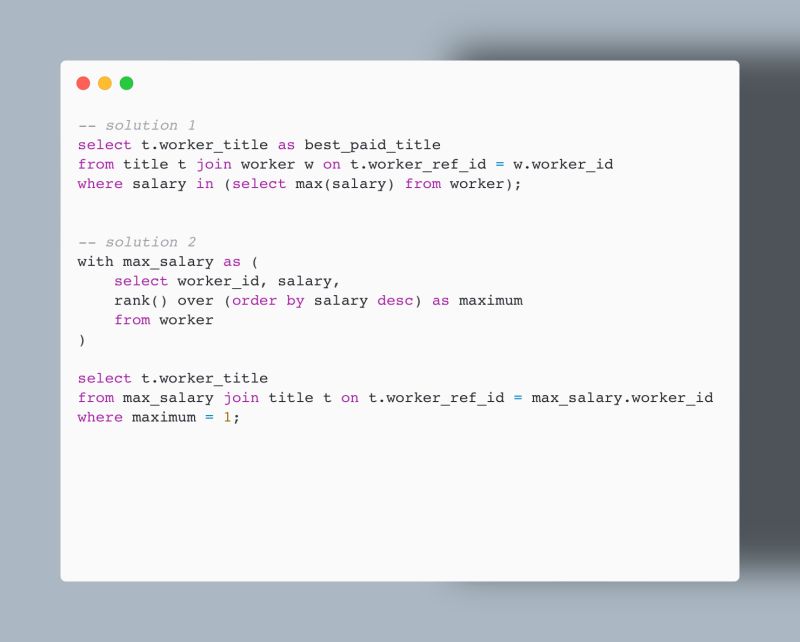 Rubini Rajoo on LinkedIn: #sql #dataanalyst #sqlqueries #sqlprogramming ... Rubini Rajoo on LinkedIn: #sql #dataanalyst #sqlqueries #sqlprogramming ...