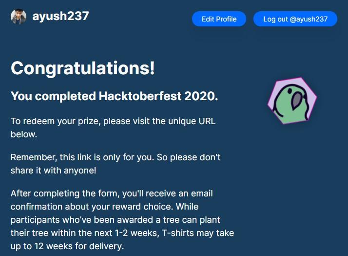 Ayush Gupta on LinkedIn: #thanktoberfest #hacktoberfest2020 #github # ... Ayush Gupta on LinkedIn: #thanktoberfest #hacktoberfest2020 #github # ...