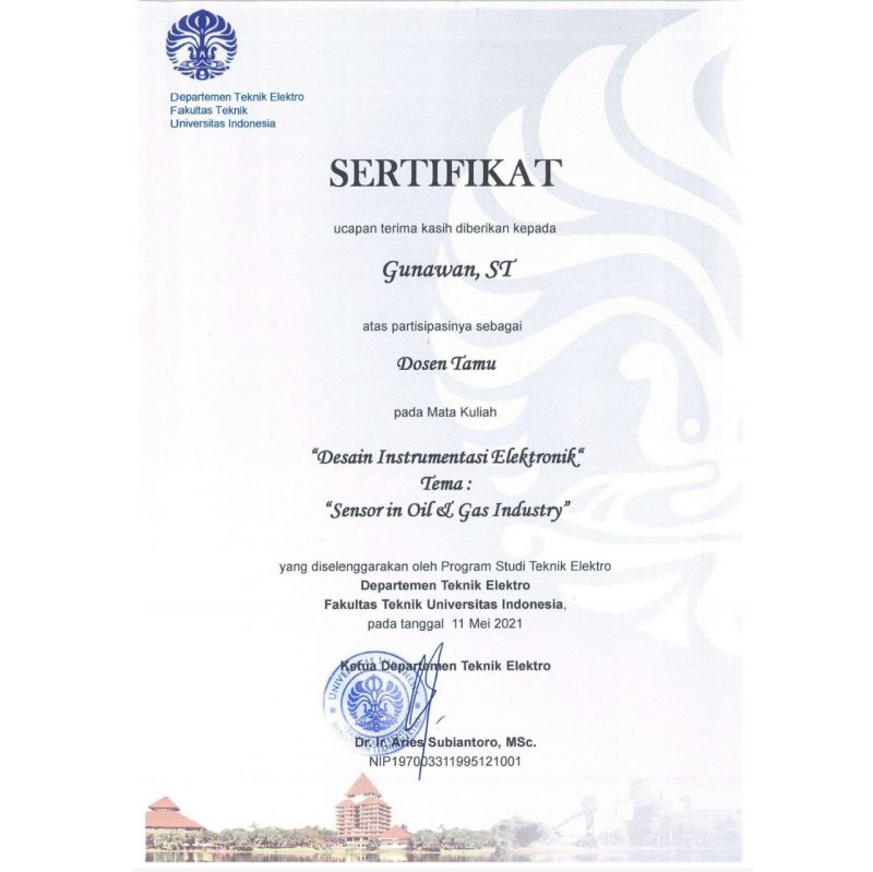 Gunawan Gunawan on LinkedIn: Thank you DTE FTUI for giving me a chance ... Gunawan Gunawan on LinkedIn: Thank you DTE FTUI for giving me a chance ...