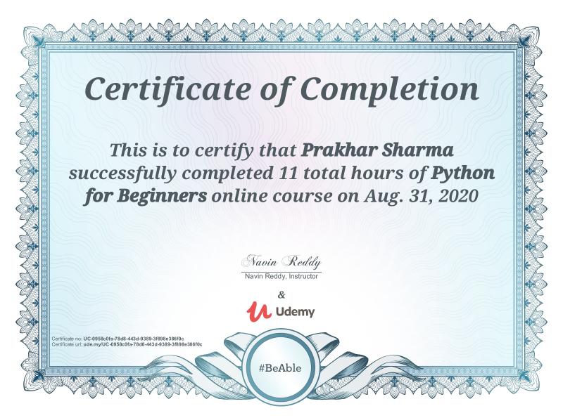 Prakhar Sharma on LinkedIn: #python Prakhar Sharma on LinkedIn: #python