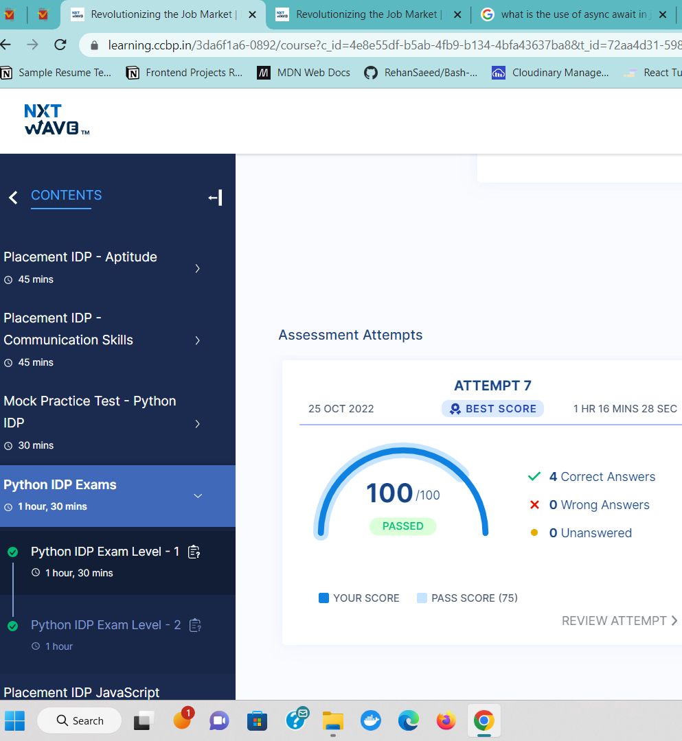 Kiran Teja Kandiboyina on LinkedIn: #nxtwave #ccbp #idp #python # ... Kiran Teja Kandiboyina on LinkedIn: #nxtwave #ccbp #idp #python # ...