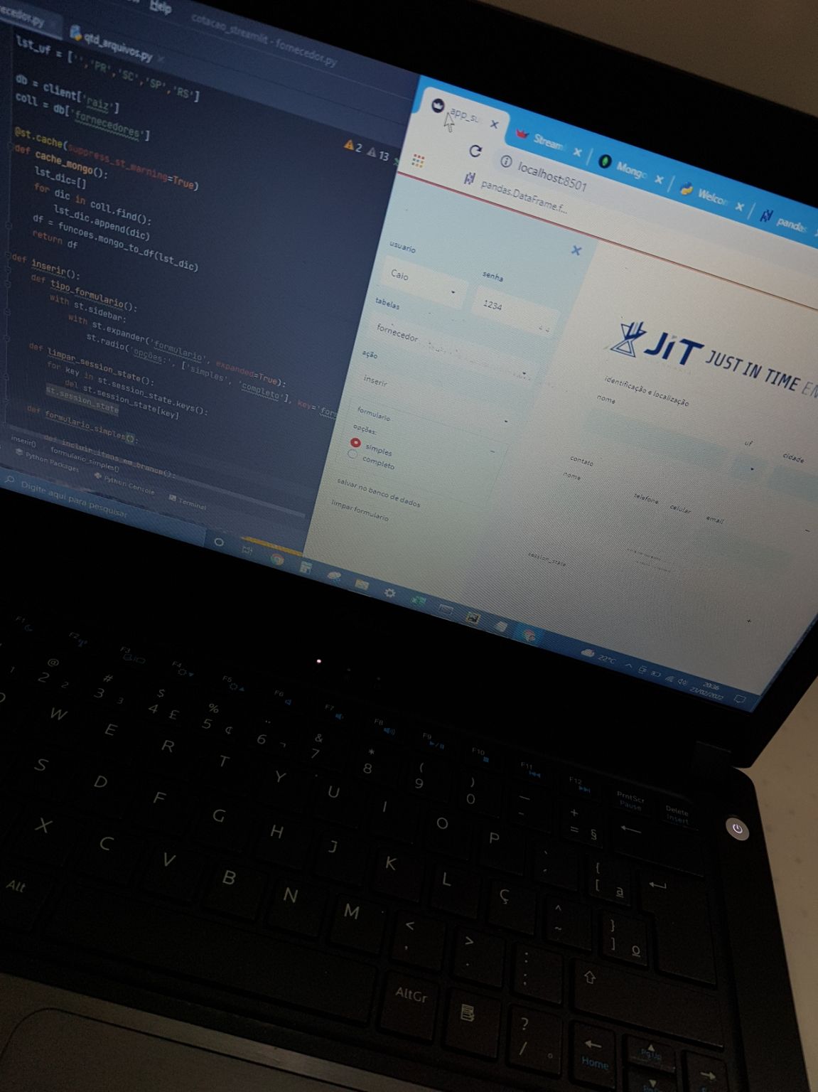 #python #pandas #numpy #mongodb #streamlit | Caio Zanetti #python #pandas #numpy #mongodb #streamlit | Caio Zanetti