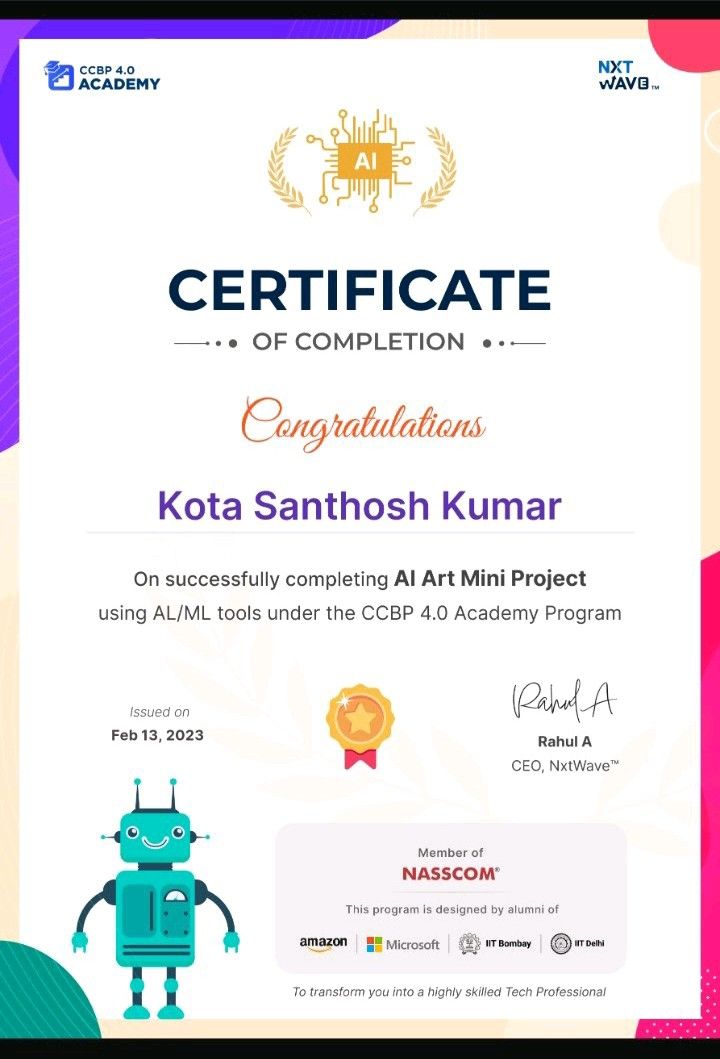 Kota Santhosh Kumar on LinkedIn: hello everyone I would like to share ... Kota Santhosh Kumar on LinkedIn: hello everyone I would like to share ...