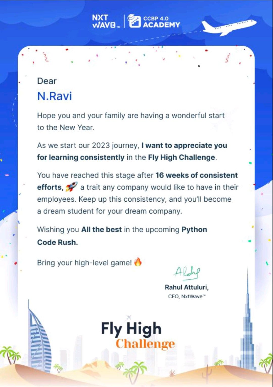 #flyhighchallenge #consistency | RAVI NARADA #flyhighchallenge #consistency | RAVI NARADA