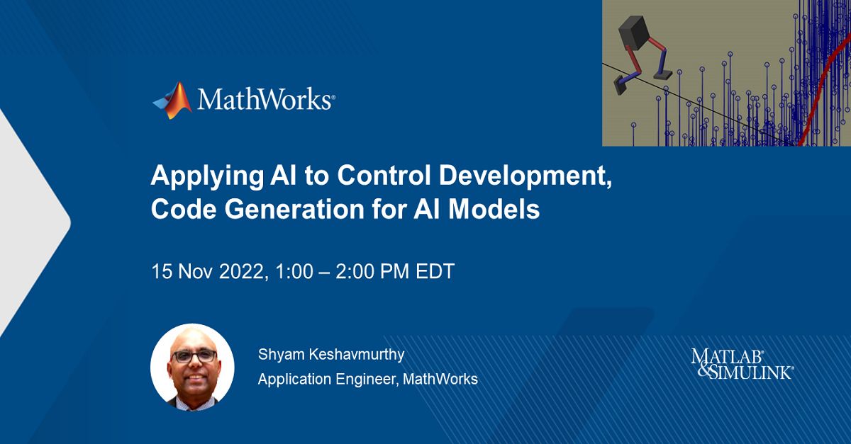 Shyam Prasad Keshavmurthy, on LinkedIn: #ai #matlab #simulink # ... Shyam Prasad Keshavmurthy, on LinkedIn: #ai #matlab #simulink # ...