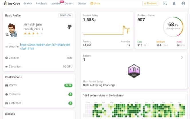 Rishabh Jain on LinkedIn: #connections #leetcode #leetcode #passionate ... Rishabh Jain on LinkedIn: #connections #leetcode #leetcode #passionate ...