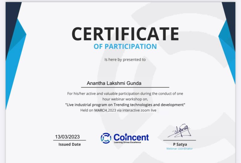 ANANTHA LAKSHMI GUNDA on LinkedIn: #fullstackdeveloper #webdesign #html ANANTHA LAKSHMI GUNDA on LinkedIn: #fullstackdeveloper #webdesign #html