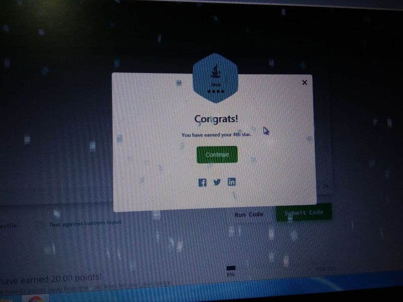 Aditya Sahay on LinkedIn: #java #hackerrank #coding Aditya Sahay on LinkedIn: #java #hackerrank #coding