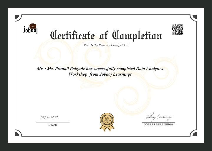 Pranali Paigude on LinkedIn: #thankyou Pranali Paigude on LinkedIn: #thankyou