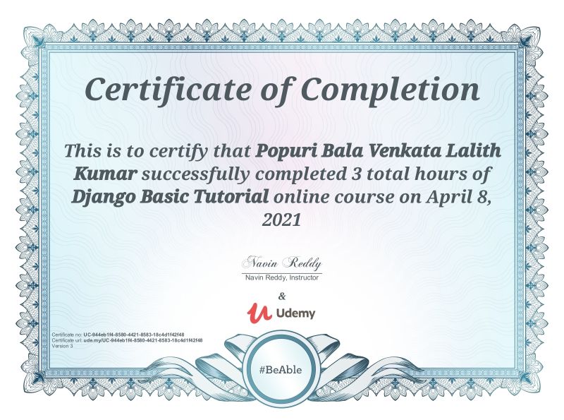 Lalith Kumar popuri on LinkedIn: #django #python #framework #postgresql Lalith Kumar popuri on LinkedIn: #django #python #framework #postgresql