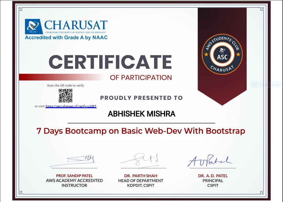 Abhishek Mishra on LinkedIn: #webdev #shapeai #bootcamp #htmlcss # ... Abhishek Mishra on LinkedIn: #webdev #shapeai #bootcamp #htmlcss # ...