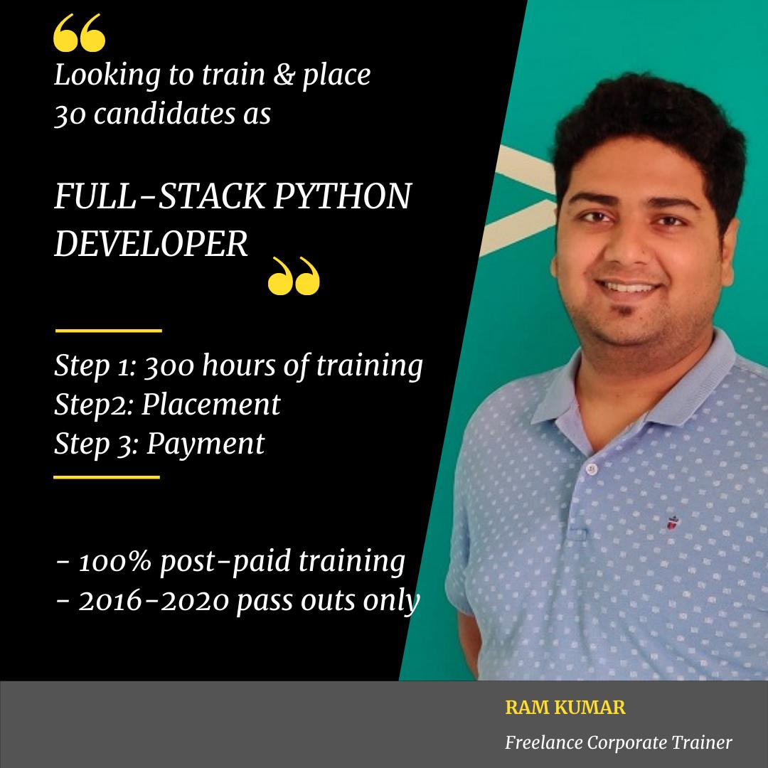 Ram Kumar Poddar on LinkedIn: #python3 #django #flask #restapis # ... Ram Kumar Poddar on LinkedIn: #python3 #django #flask #restapis # ...