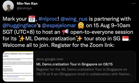 Ang Han Wei, PhD on LinkedIn: #nlp Ang Han Wei, PhD on LinkedIn: #nlp