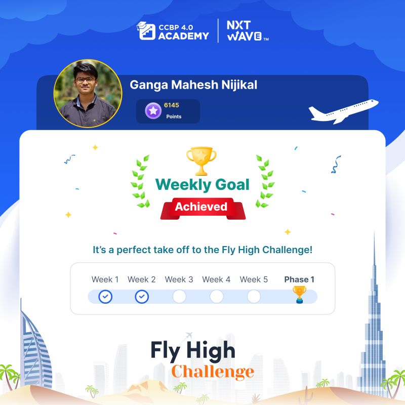 Ganga Mahesh on LinkedIn: #ccbp #nxtwave #html #css #week #goal # ... Ganga Mahesh on LinkedIn: #ccbp #nxtwave #html #css #week #goal # ...