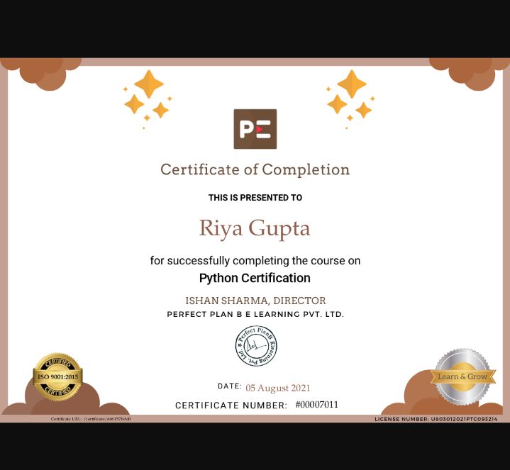 Riya Gupta on LinkedIn: #programming #python #coding | 16 comments Riya Gupta on LinkedIn: #programming #python #coding | 16 comments