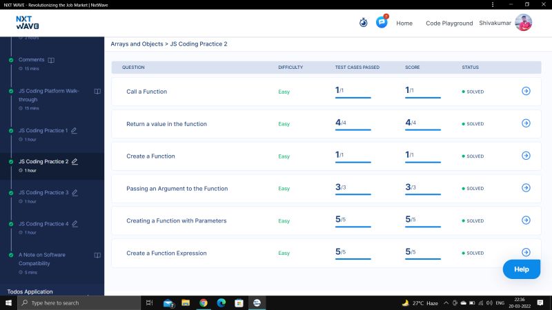 Shiva Kumar Salloju on LinkedIn: #day4 #coding #javascript # ... Shiva Kumar Salloju on LinkedIn: #day4 #coding #javascript # ...