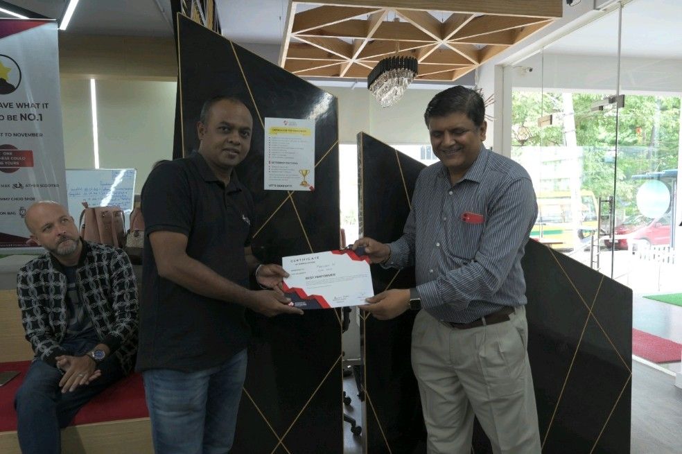 Manjunath BT on LinkedIn: Receiving Appreciation Certificate from ... Manjunath BT on LinkedIn: Receiving Appreciation Certificate from ...