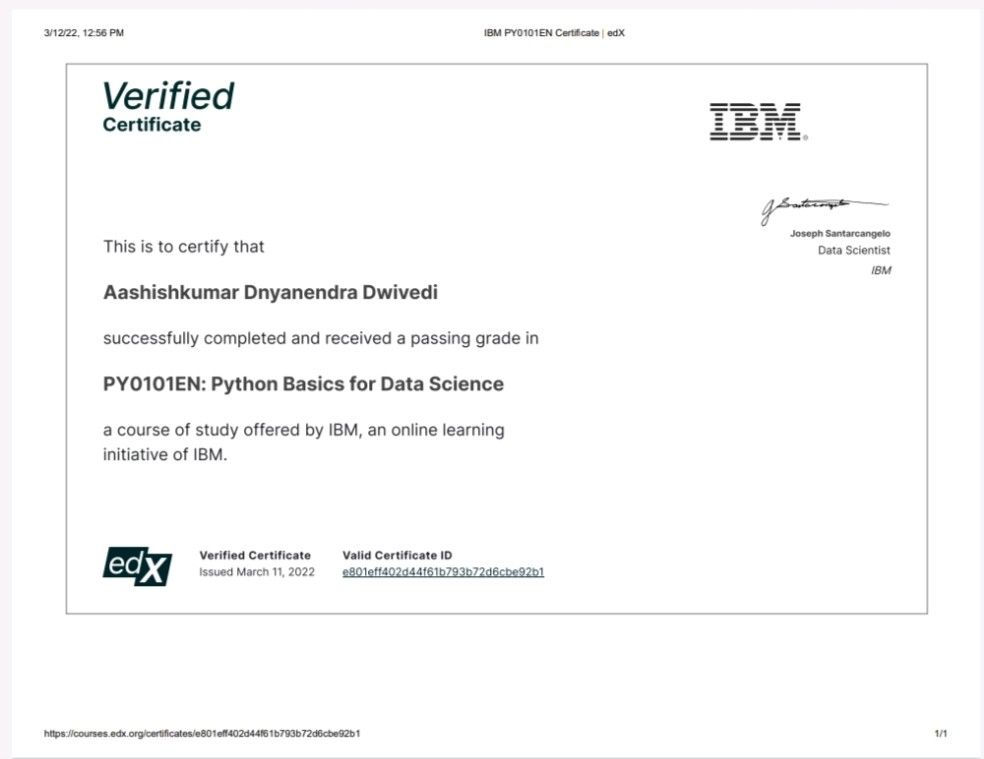 Aashish Dwivedi on LinkedIn: #edx #pythonprogramming #pythoncourse #python Aashish Dwivedi on LinkedIn: #edx #pythonprogramming #pythoncourse #python