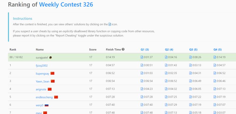 Suraj Patel on LinkedIn: #leetcode #competitiveprogramming # ... Suraj Patel on LinkedIn: #leetcode #competitiveprogramming # ...