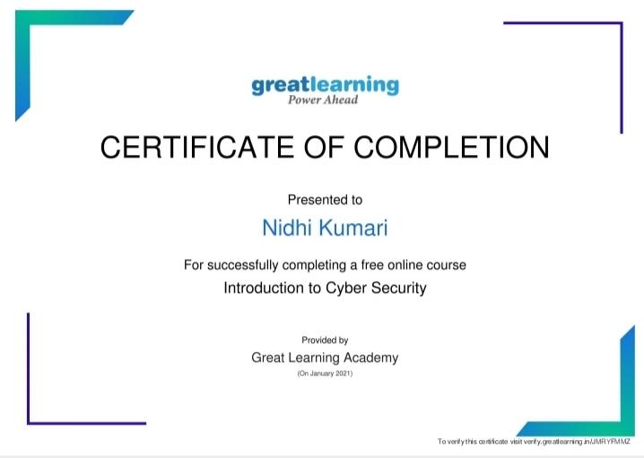 Nidhi kumari posted on LinkedIn Nidhi kumari posted on LinkedIn