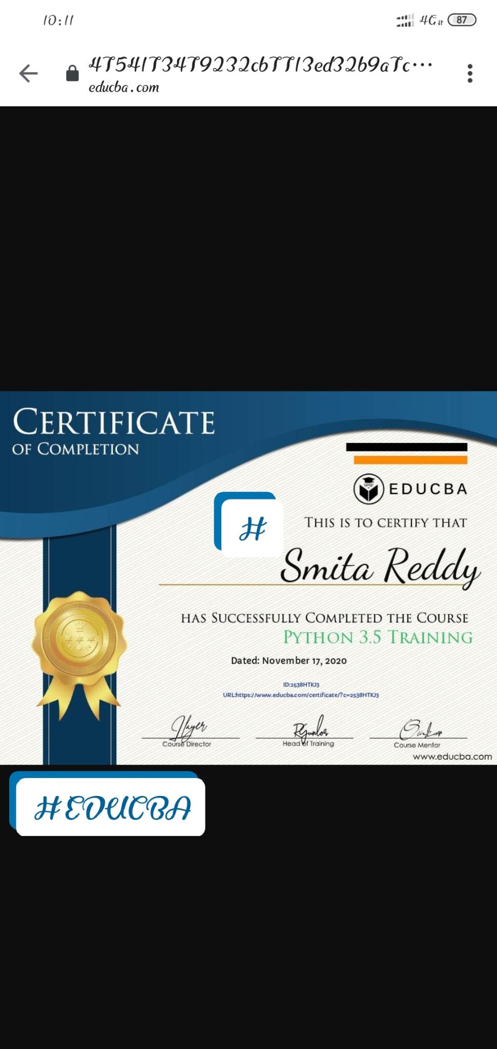smita reddy on LinkedIn: #educba smita reddy on LinkedIn: #educba