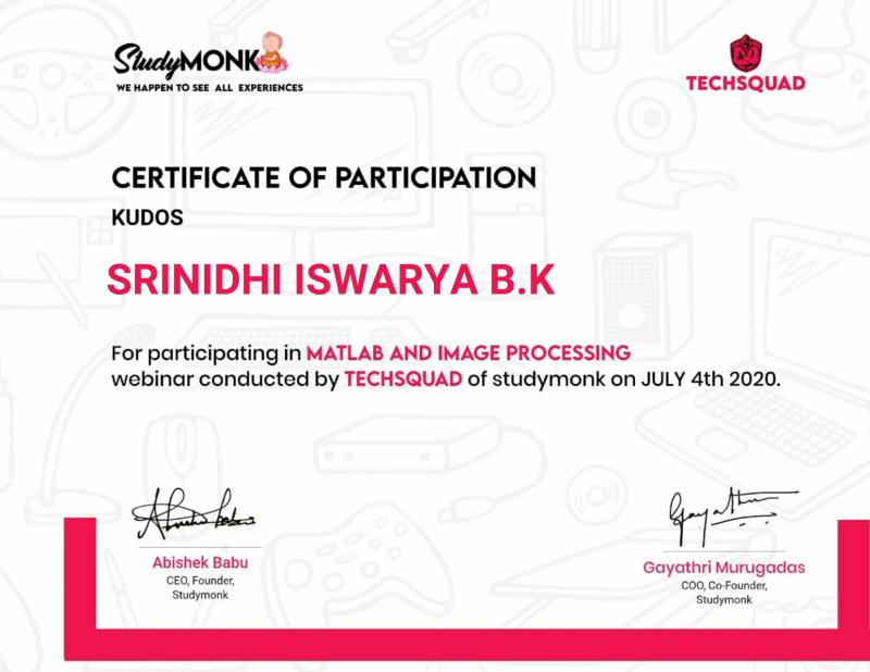 SRINIDHI ISWARYA B.K on LinkedIn: #studymonk #webinar SRINIDHI ISWARYA B.K on LinkedIn: #studymonk #webinar
