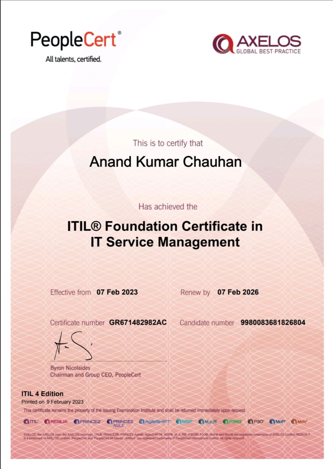 #itil #itil4foundation #itilcertified #peoplecert #axelos | Anand ... #itil #itil4foundation #itilcertified #peoplecert #axelos | Anand ...