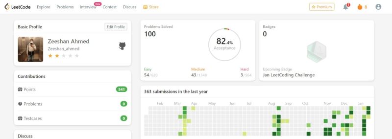 Zeeshan Ahmed on LinkedIn: #leetcode Zeeshan Ahmed on LinkedIn: #leetcode