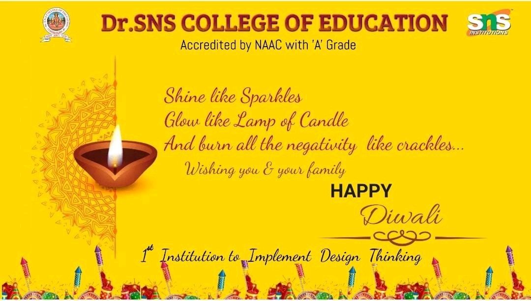 Abinaya C on LinkedIn: #snsinstitutions #designthinking #happydiwali Abinaya C on LinkedIn: #snsinstitutions #designthinking #happydiwali