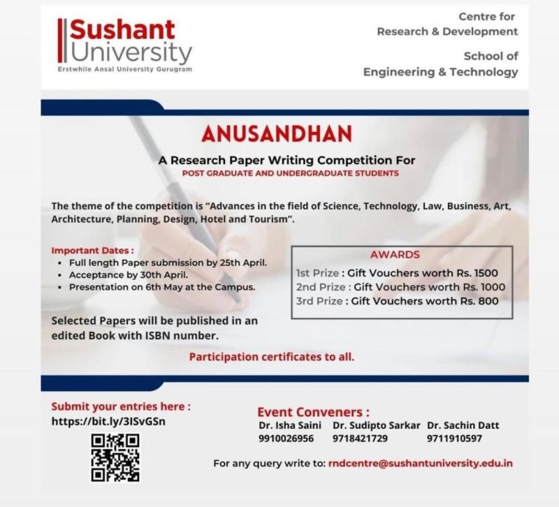 To enhance the research and analytical skills of the students in their ... To enhance the research and analytical skills of the students in their ...