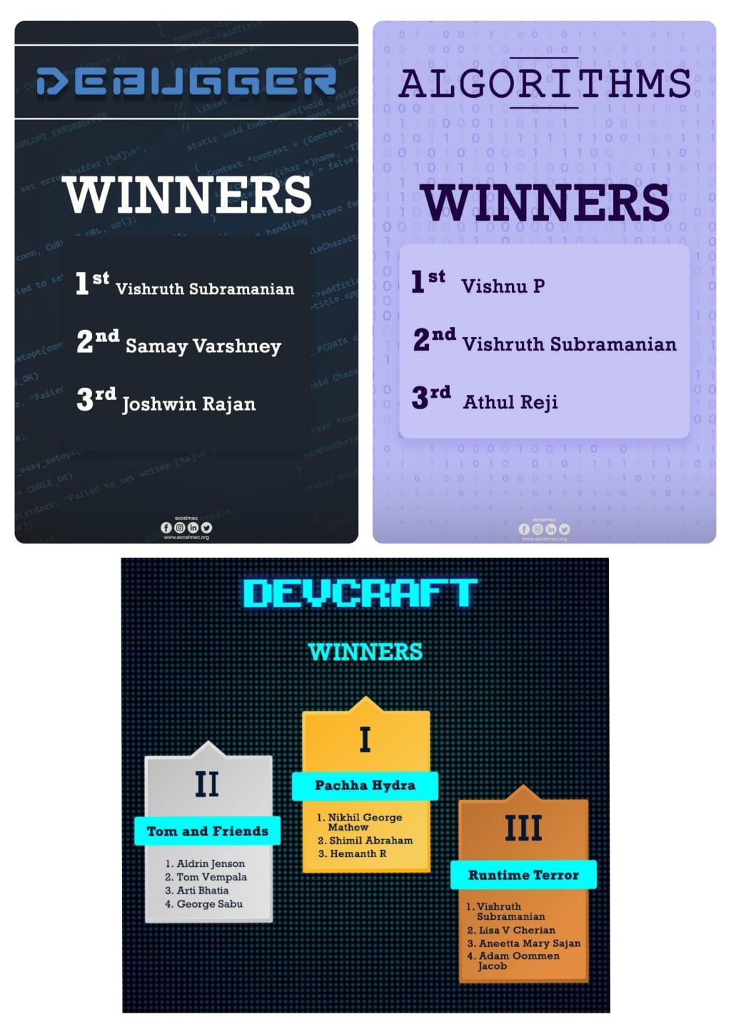 Vishruth Subramanian on LinkedIn: #excel2021 #competition #coding # ... Vishruth Subramanian on LinkedIn: #excel2021 #competition #coding # ...